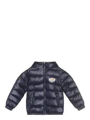 Moschino Jacket With Logo - Blue