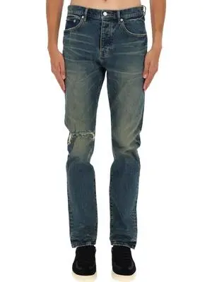 PURPLE BRAND Slim Fit Jeans - Denim