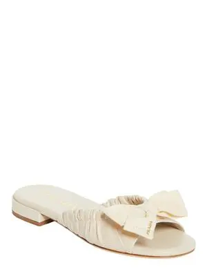 Kate Spade New York Bow Slide Sandal - Avorio