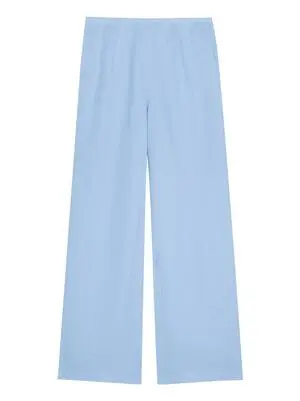 FAITHFULL THE BRAND Syna Wide-Leg Linen Trousers