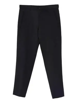PT TORINO Belt Loops Detail Trousers - Black