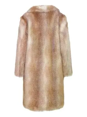 UNREAL FUR Pioneer Faux Fur Coat - Brown