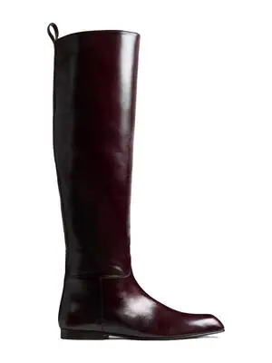 Khaite Colt Knee-high Boots - Red