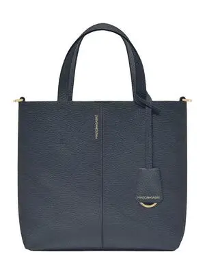 MAISON DE SABRE Small Leather Tote - Grey
