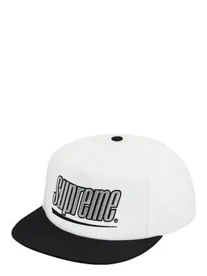 Supreme Underline 5-panel Hat - White