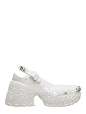 CROCS Simone Rocha Ballerina Platform Clog - Oyster