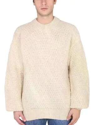 Séfr Leonard Textured Sweater - Neutrals