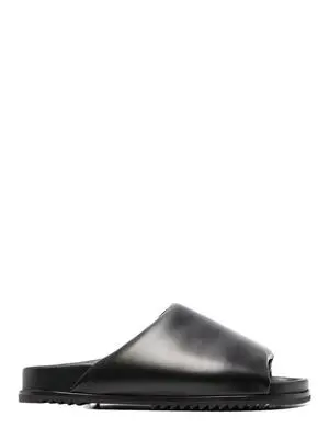Rick Owens Granolas Padded Slides - Black
