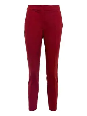 Max Mara Pegno Trousers - Red