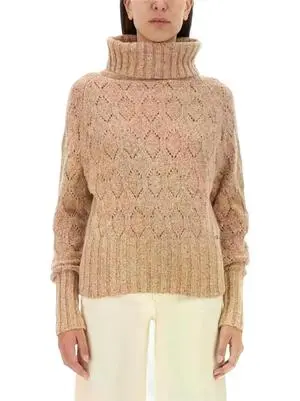 Kiton Turtleneck Knit Sweater - Neutrals