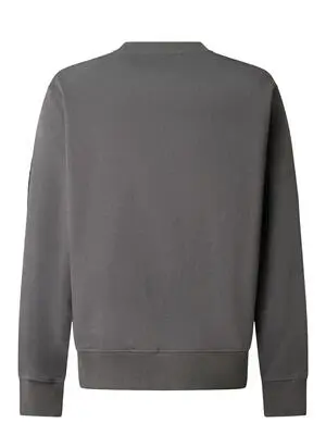 Moose Knuckles Hartsfield Cotton Terry Crewneck Sweater - Cement