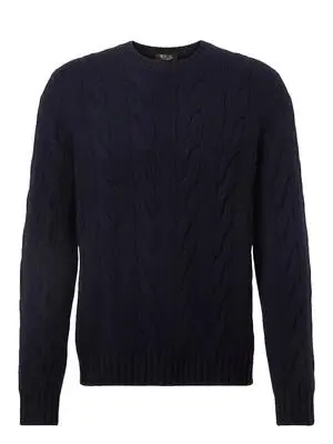 Loro Piana Crewneck Cashmere Sweater - Blue