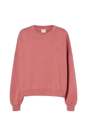 The Upside Paloma Logo Cotton Sweatshirt - Pink