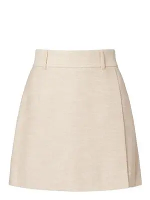 Rebecca Vallance Winnie Tweed Skort - Beige