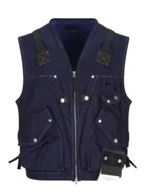Stone Island Utility Vest - Blue
