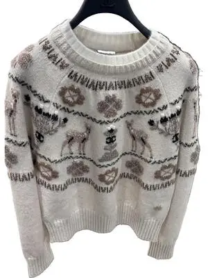 Chanel Cashmere Pullover - White