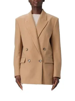 Pinko Double-Breasted Blazer Beige
