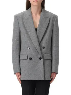 Pinko Double-breasted Blazer - Grey