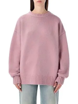 Extreme Cashmere Pullover Sweater - Pink