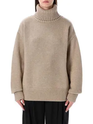 Extreme Cashmere Pullover Sweater - Beige