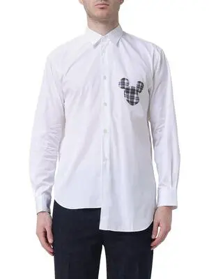 Comme Des Garçons Long Sleeve Shirt - White