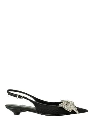 TWINSET Slingback Pumps - Black