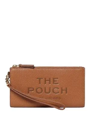 Marc Jacobs Pouch With Wristlet Strap - Brown