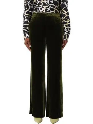 Malìparmi Wide Leg Trousers - Military
