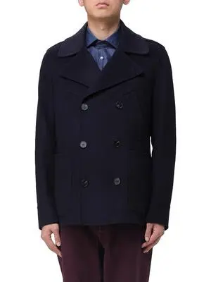 PALTO' Double Breasted Coat - Blue