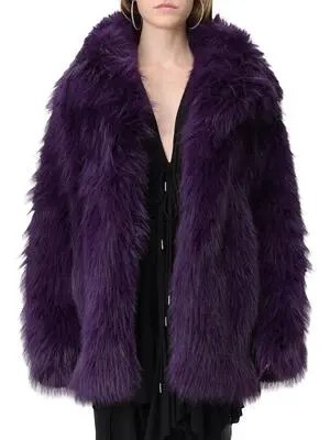 Dsquared2 Fur Coat - Violet