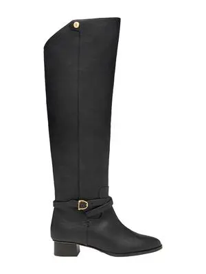 Sarah Flint X Mary Orton Perfect Tall Riding Boot - Black Vachetta