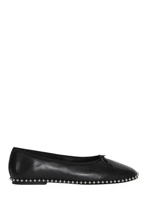 Alexander Wang Lina Ballchain Flat - Black