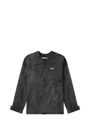 Nike X Fear Of God Long Sleeve Henley Top - Black
