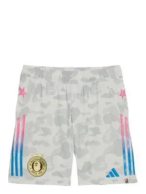 Adidas X Bape Football Shorts - White