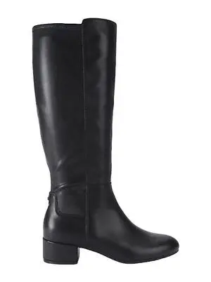Carvela Gaia Leather Knee-high Boots - Black