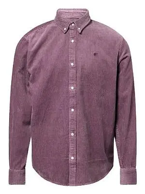 Carhartt Work In Progress Madison Long-sleeve Corduroy Shirt M Phlox Phlox