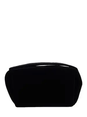 NEOUS Ara Velvet Clutch - Black