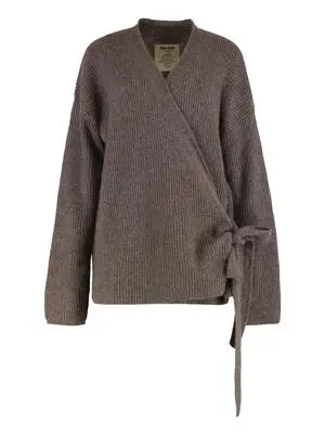UMA WANG Raccoon Knit Cardigan