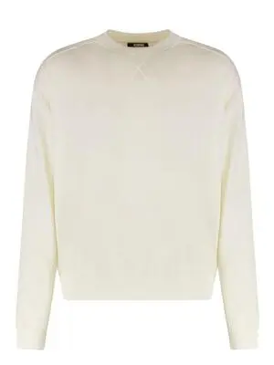 Jacquemus Sweater With Round Neck - Beige