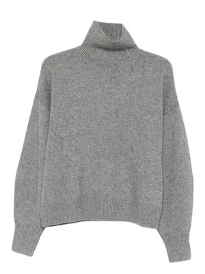 Isabel Marant Aspen Roll-neck Sweater - Grey