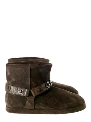BALENCIAGA Alaska Buckle-Strap Boots