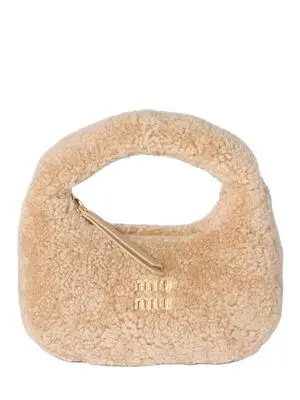 Miu Miu Wander Mini-bag - Sand Beige