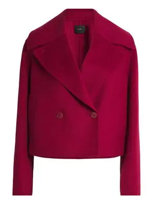 JOSEPH Wool-cashmere Delano Coat - Red