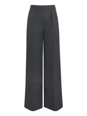 JOSEPH Virgin Wool Alanel Trousers Grey