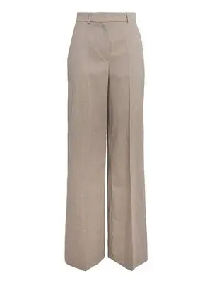 JOSEPH Stretch-virgin Wool Alana Trousers - Beige