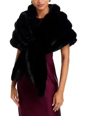 Adrienne Landau The Glam Shawl Jet Black