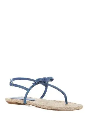 STUART WEITZMAN Felicity Espadrille Sandals - Washed/natural