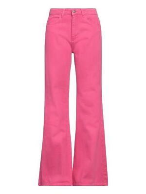 HINNOMINATE HINNOMINATE Flared Jeans With Logo Detail Fuchsia