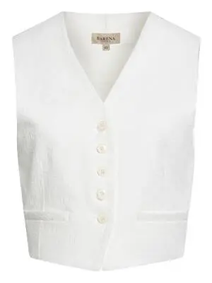 Barena Venezia Tailored Vest - White