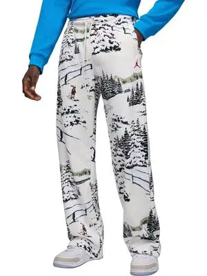 JORDAN Brooklyn Fleece Pants - White